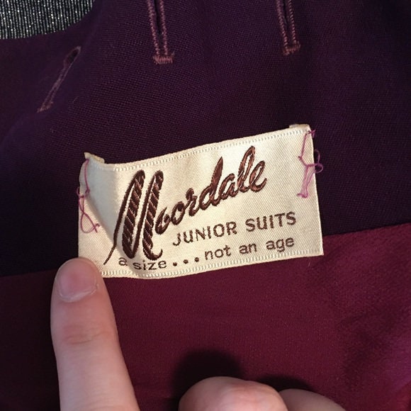 Vintage 1940s Moordale Button up Suit Jacket | Etsy