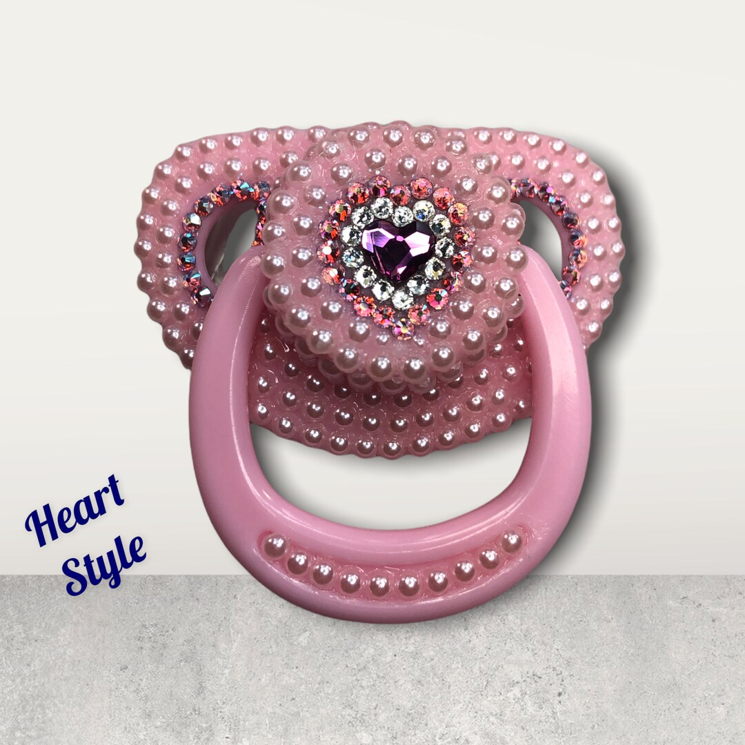 Magnetic Pacifier Heart Style - Etsy