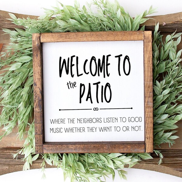 Funny Patio Signs - Etsy