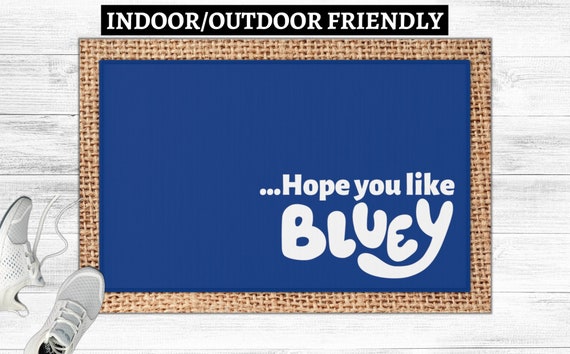 Hope You Like Bluey Doormat Bluey Decor Disney Bluey Gift - Etsy Canada
