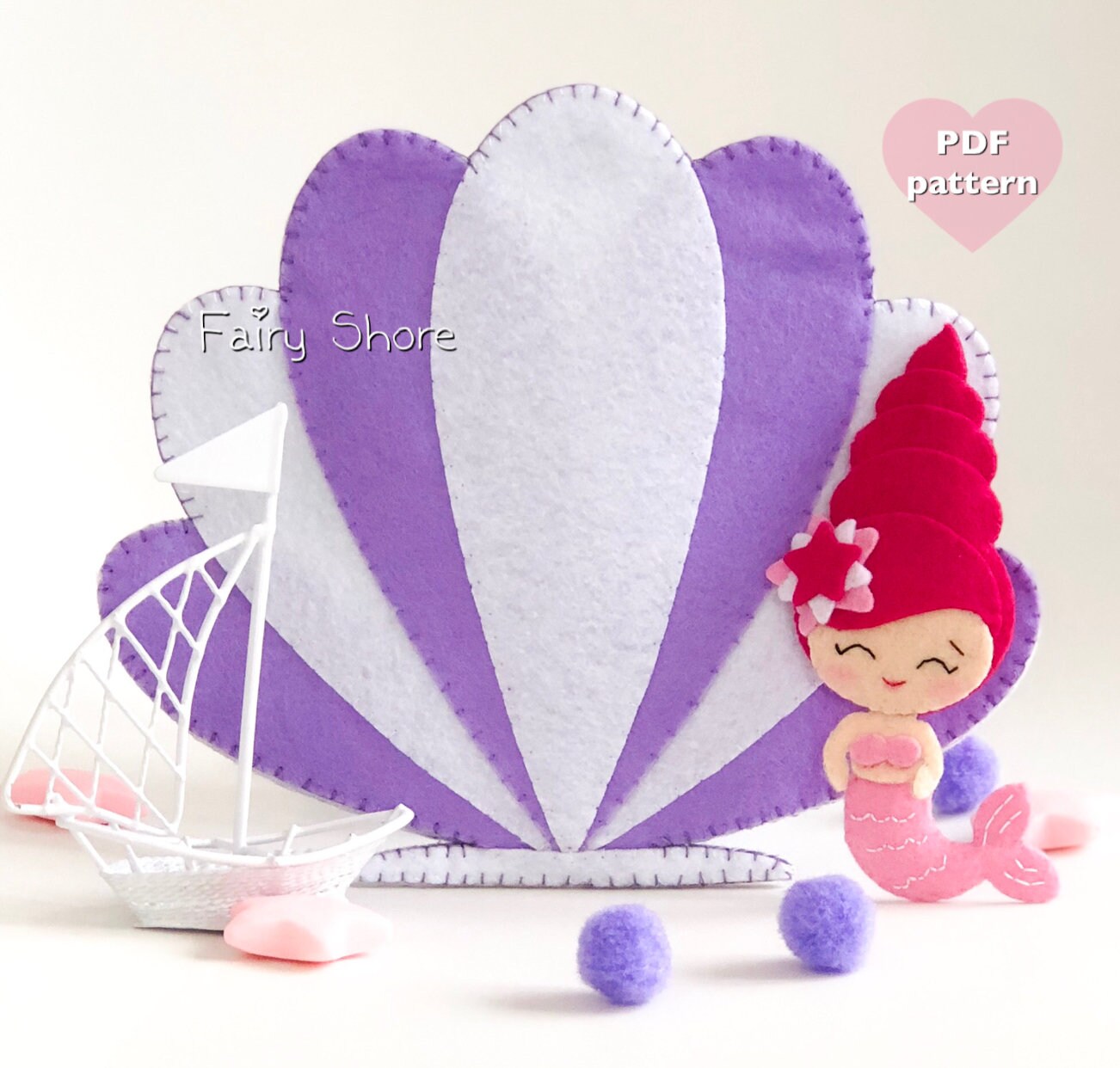 Felt Mermaid Quiet Book Sewing Pattern: DIY Undersea Adventure (PDF) - Etsy