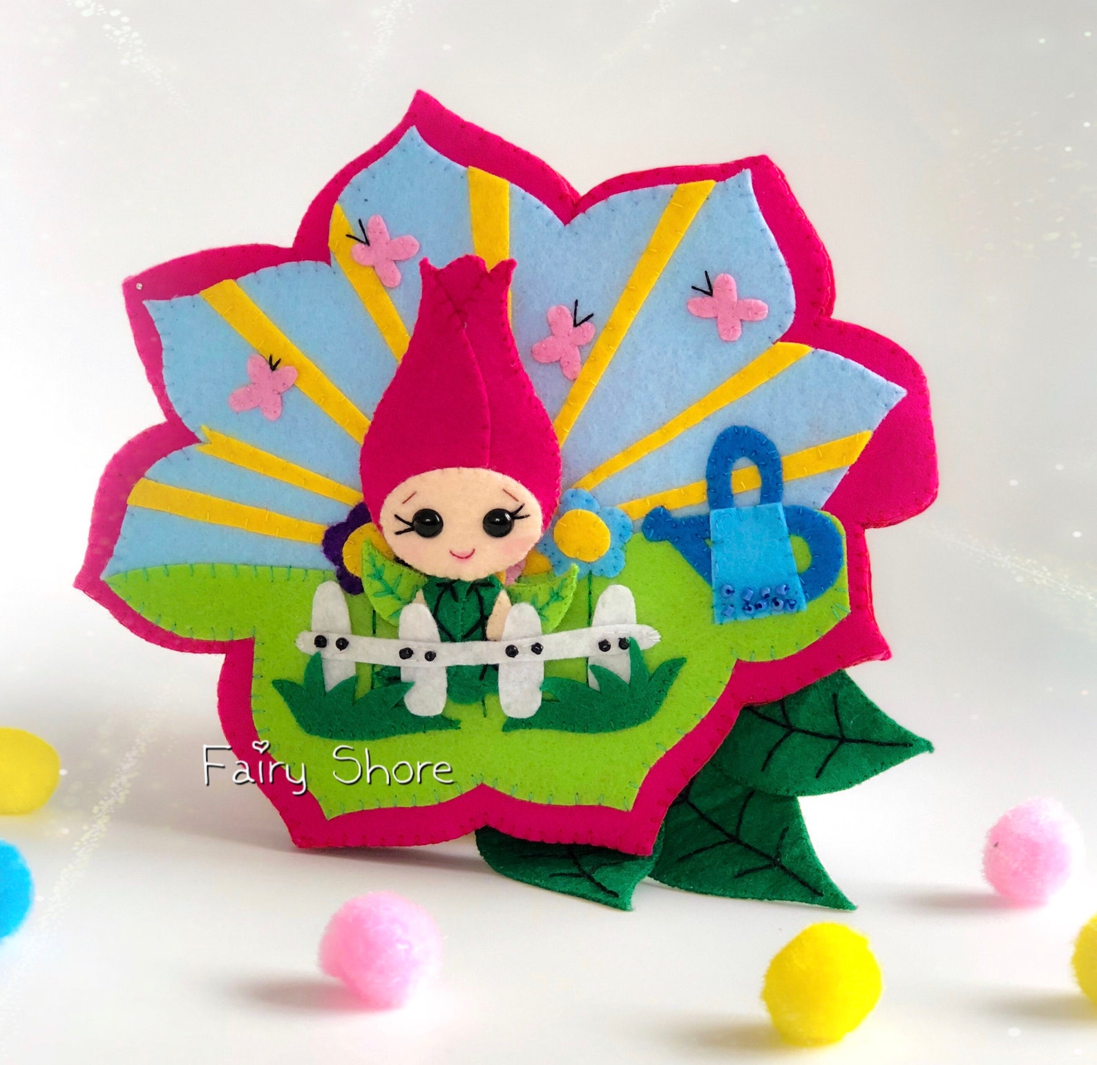 PDF Pattern Diy Felt Doll Quiet Book Rose Book - Etsy Australia