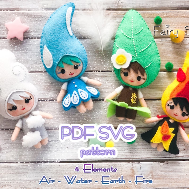 Felt Sewing Pattern - Etsy