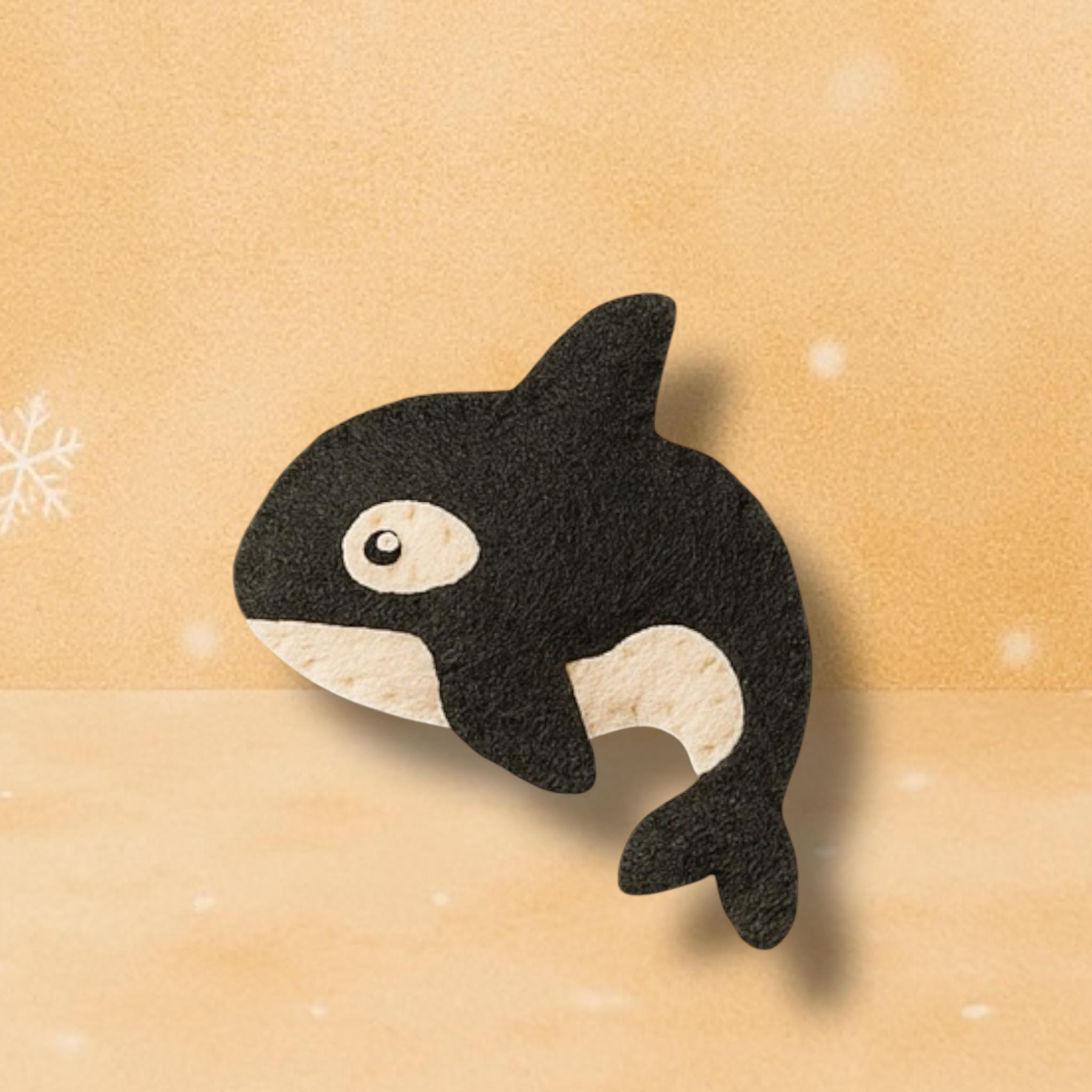 Arctic Animals Felt Ornament Sewing Pattern: Winter DIY, Polar Bear ...