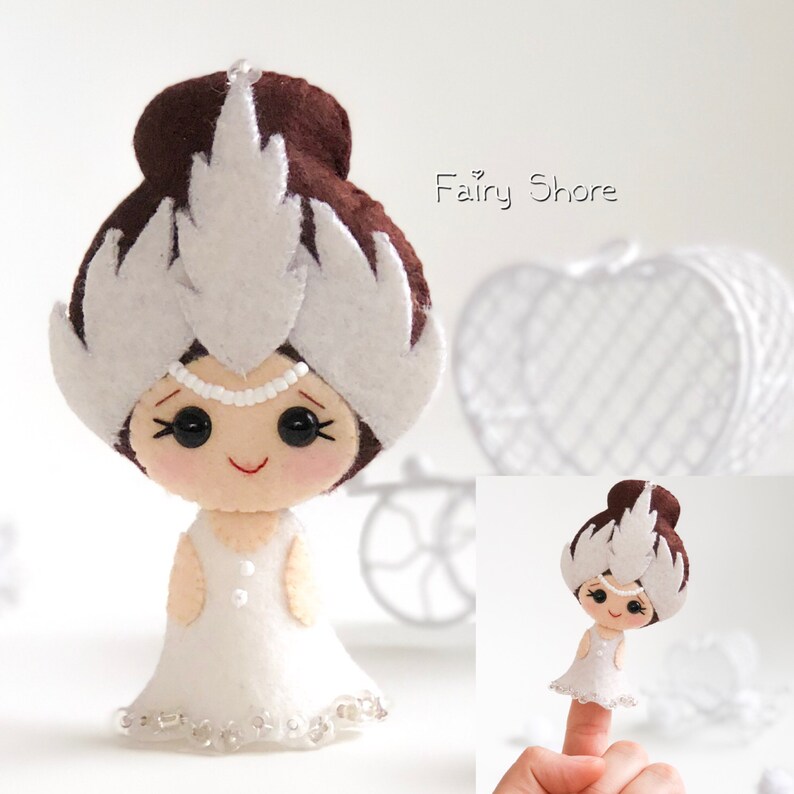DIY Felt Fairy Finger Puppets Sewing Pattern (PDF) - Etsy