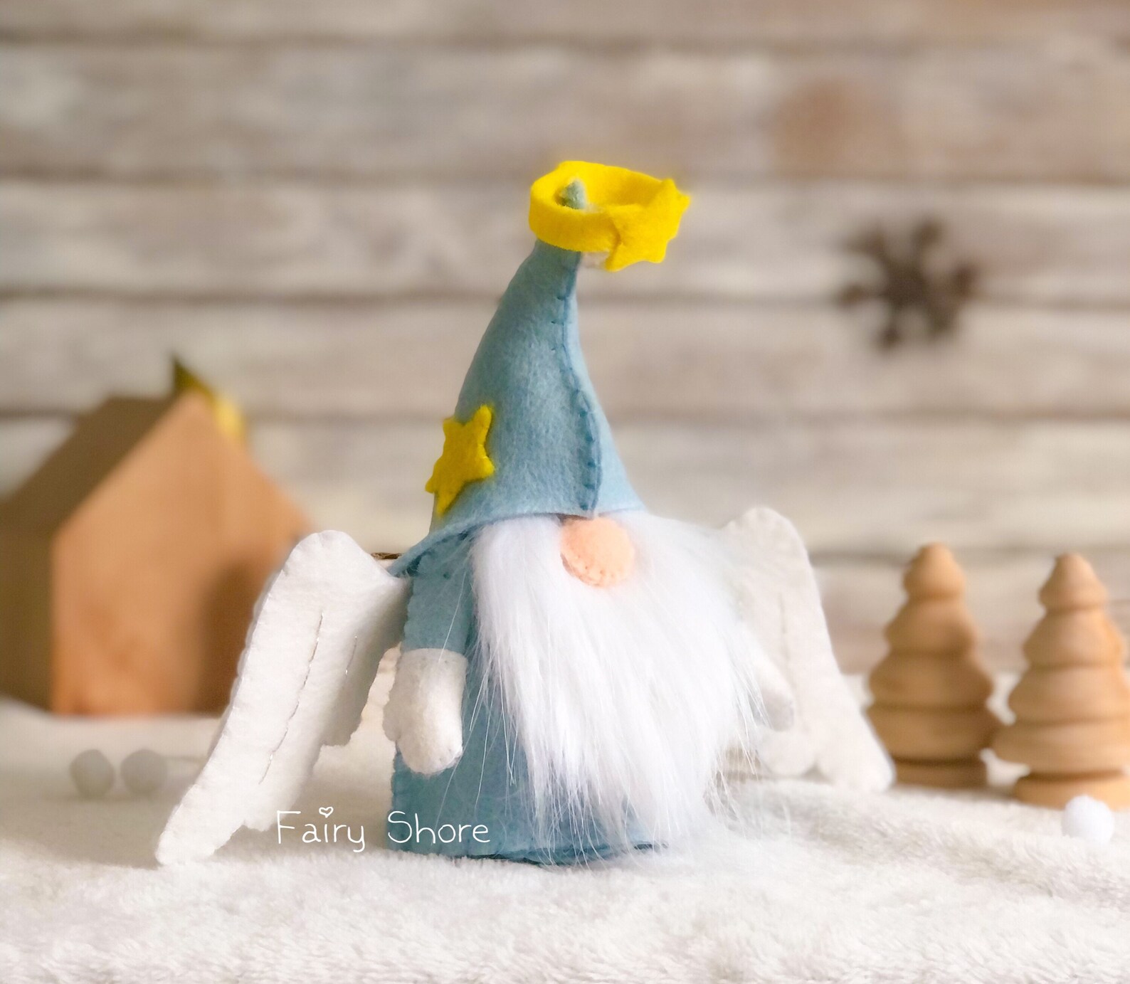 Christmas Angel Gnome Felt Sewing Pattern PDF SVG Pattern - Etsy