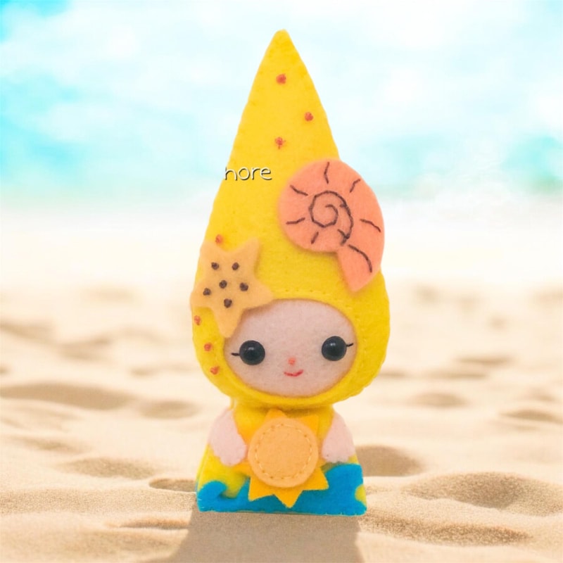 Felt Beach Ornaments - Etsy