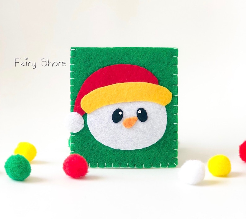 Christmas Diy PDF Felt Pattern Cutlery Pockets With Santa - Etsy
