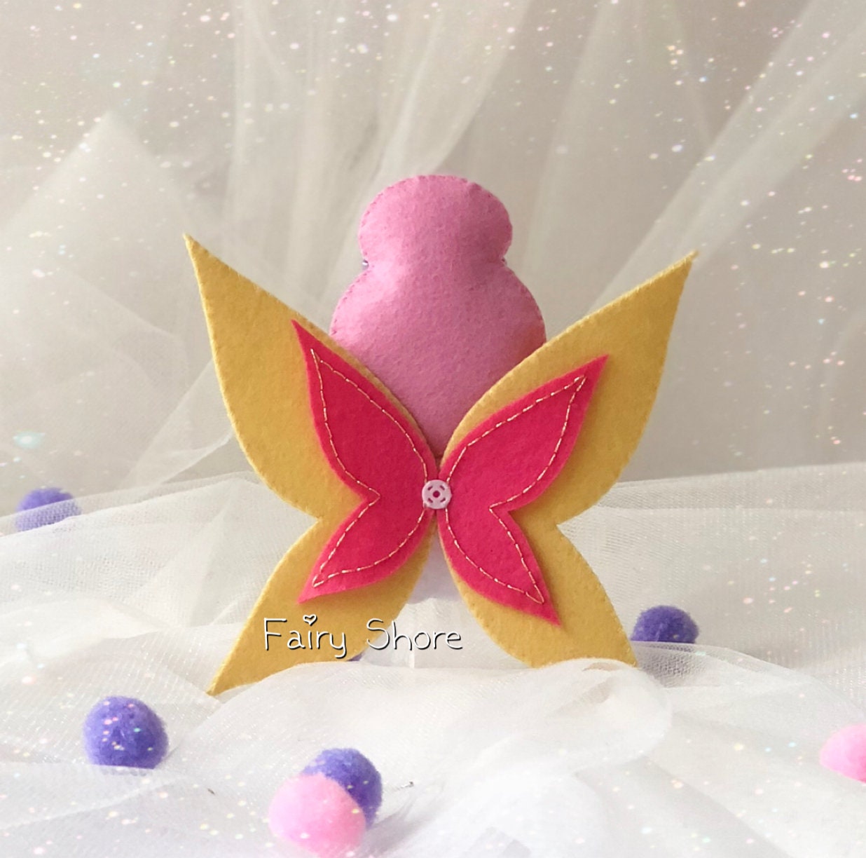 Felt Fairy Finger Puppet Sewing Pattern: Easy DIY Craft (PDF) - Etsy