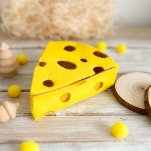 Cheese Party: Felt Pattern for Adorable Mouse and Cheese Duo Create ...