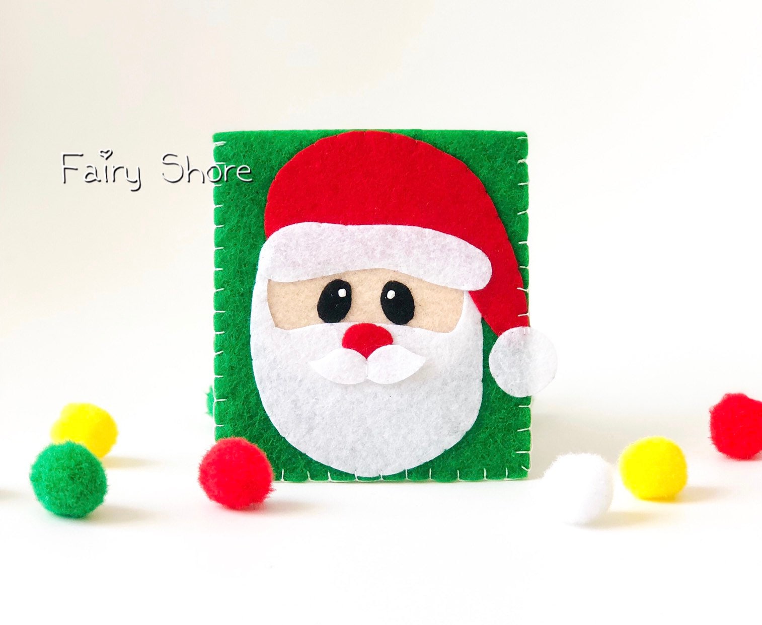 Christmas Diy PDF Felt Pattern Cutlery Pockets With Santa | Etsy