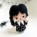 DIY Felt Wednesday Addams PDF Pattern With SVG Files Halloween Decor or ...