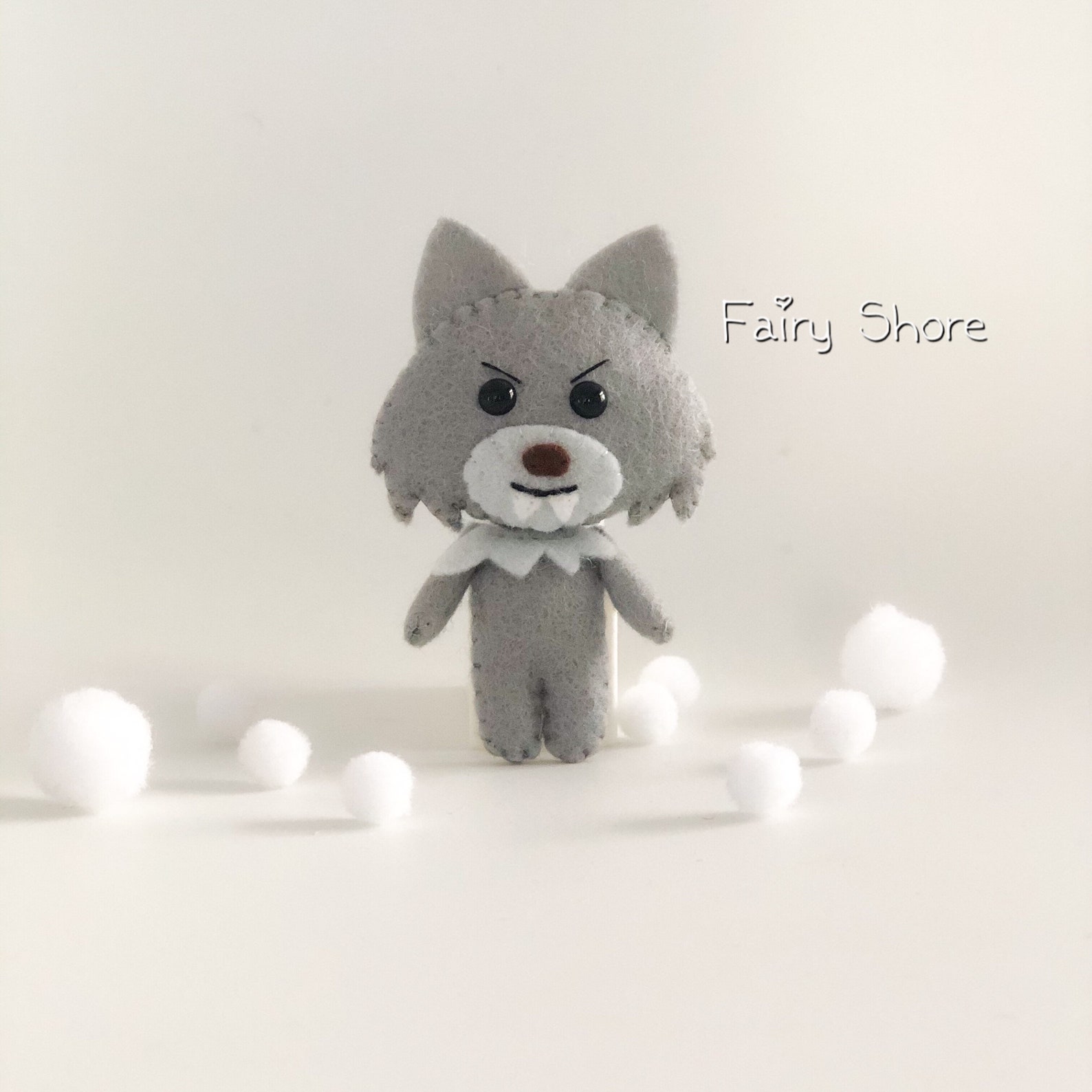 Wolf PDF SVG Felt Doll Pattern Easy Sewing Pattern for - Etsy