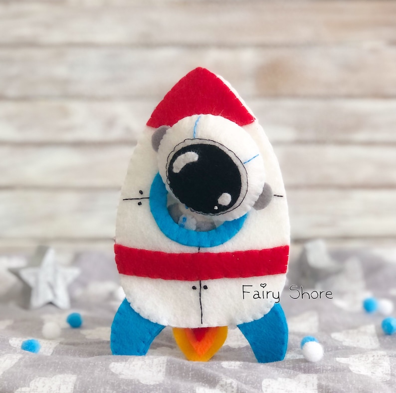 Rocket and Astronaut Felt Sewing Pattern PDF SVG Pattern - Etsy