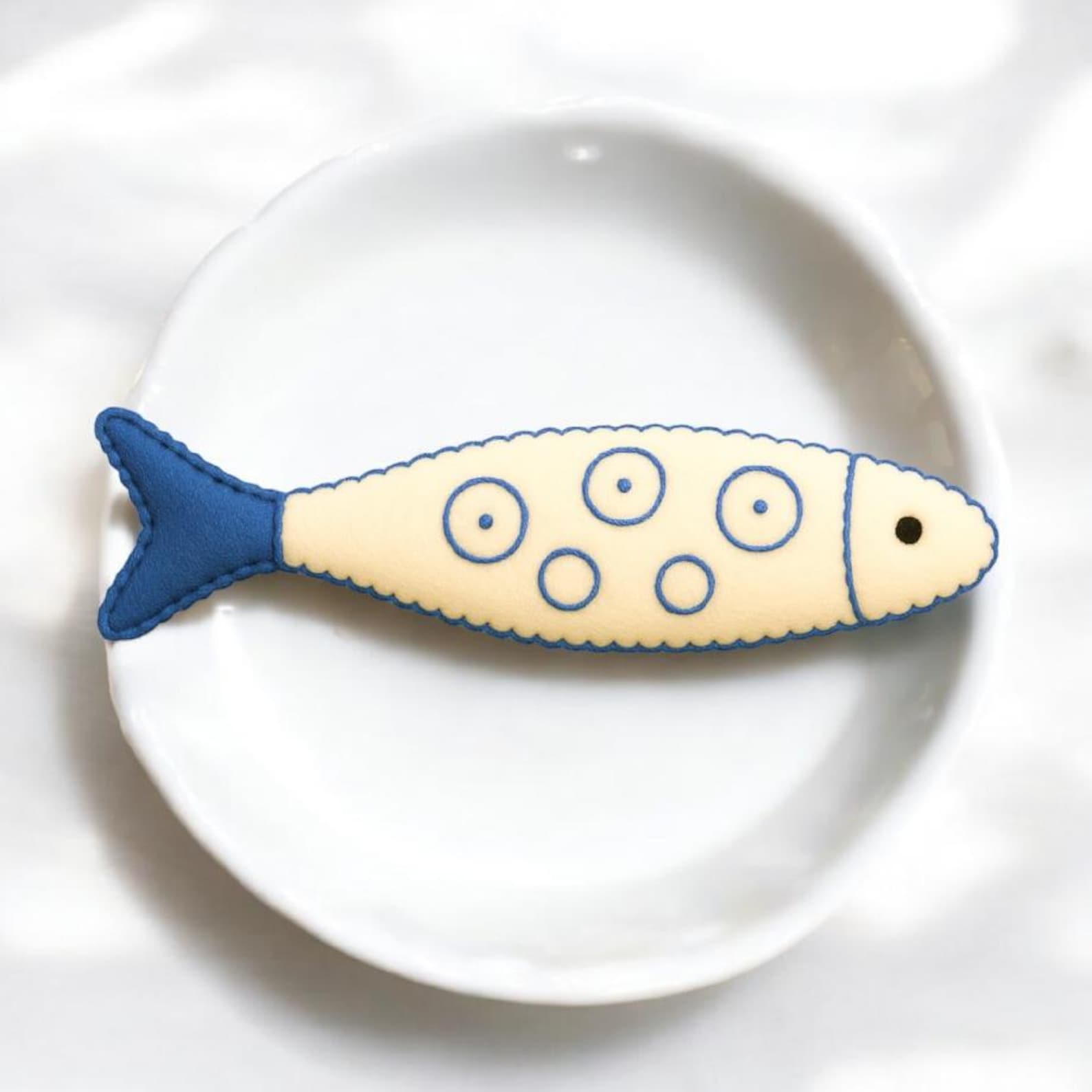 Felt Sardines Sewing Pattern: Coastal Fish Ornaments (PDF & SVG) - Etsy