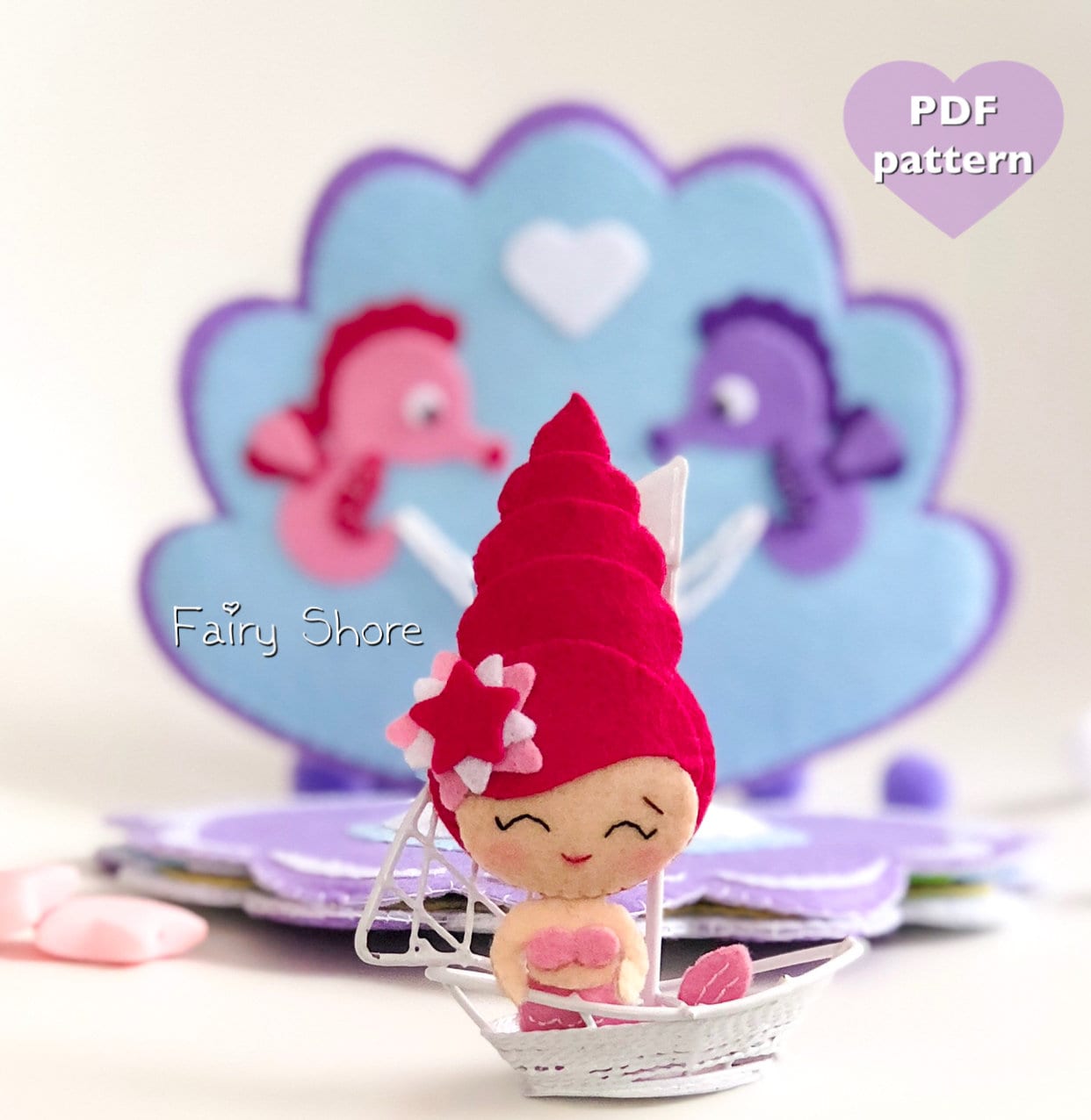 Felt Mermaid Quiet Book Sewing Pattern: DIY Undersea Adventure (PDF) - Etsy