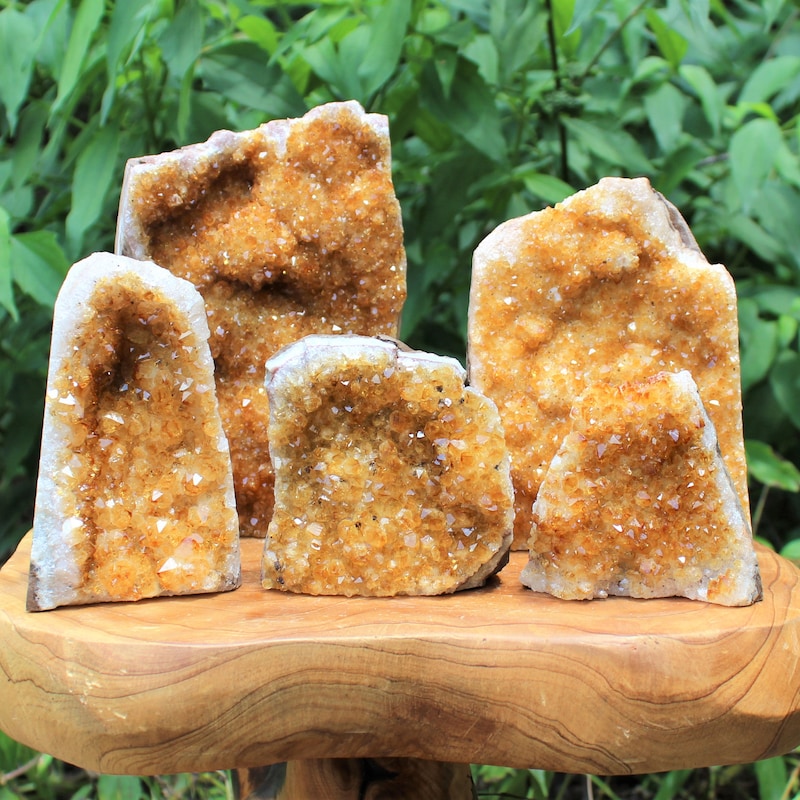 Citrine Geode - Etsy