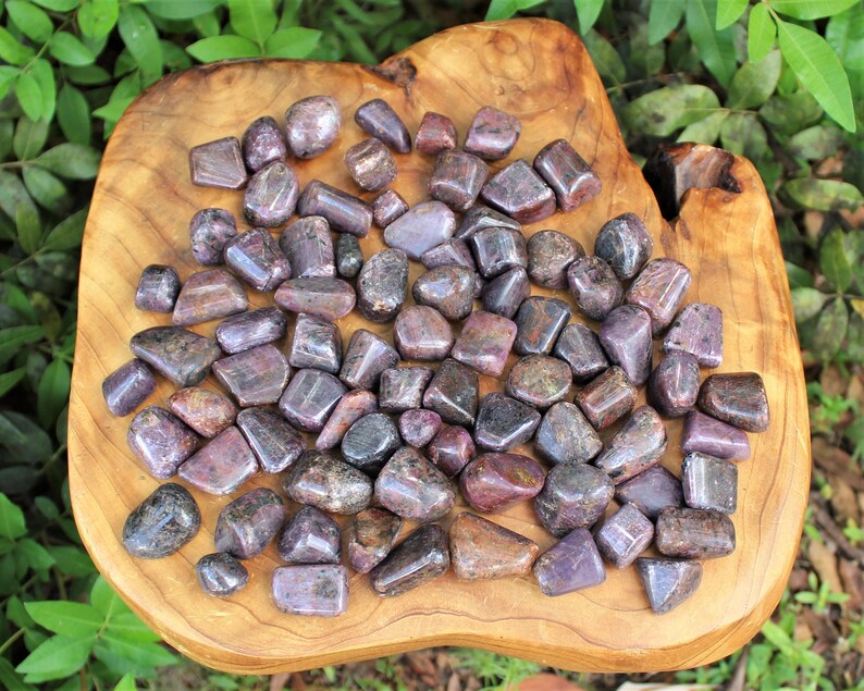 Ruby Tumbled Stones: Choose How Many Pieces premium Quality - Etsy