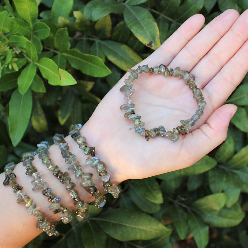 Labradorite Bracelet - Etsy