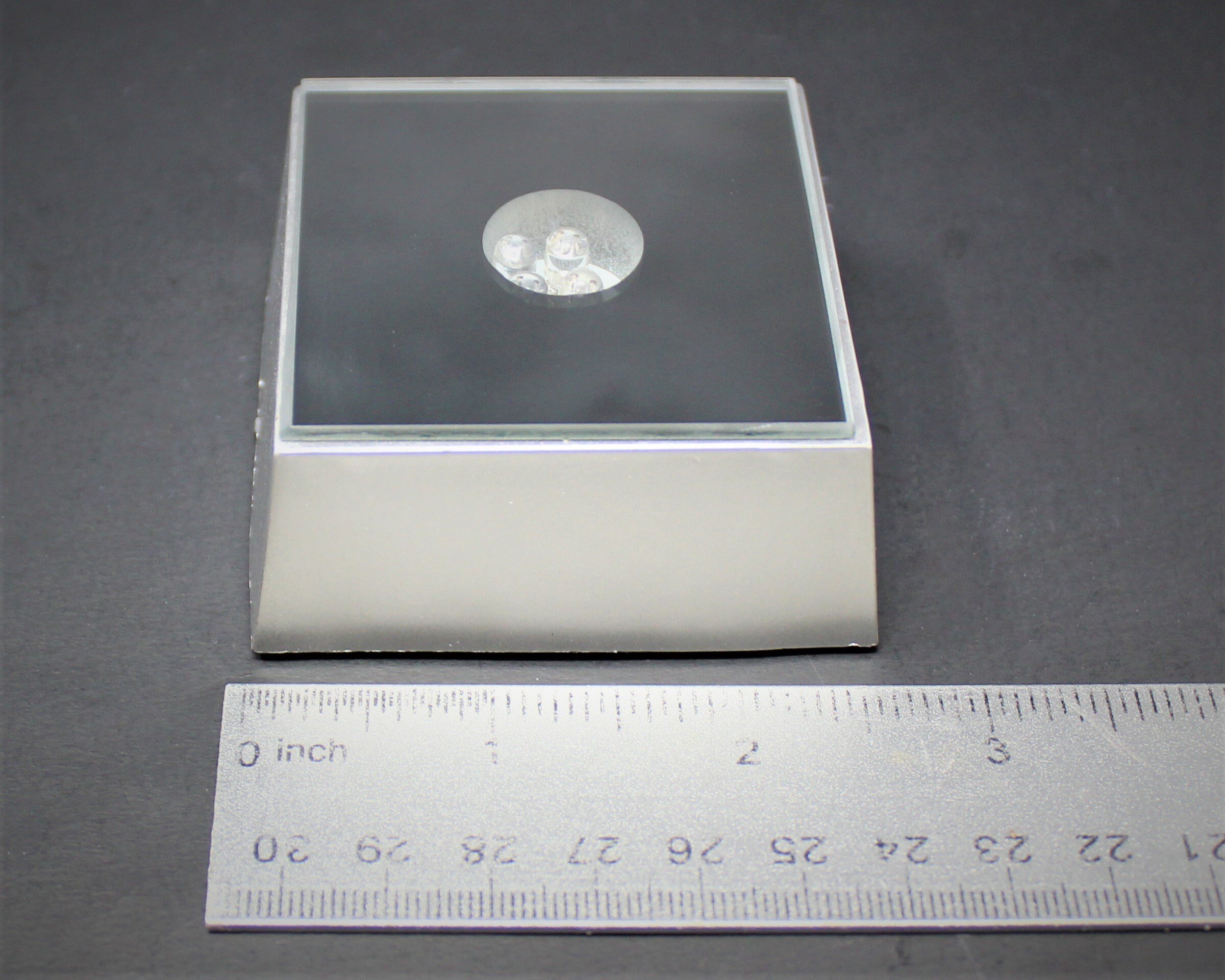 LED Light Base LED Multi Color Changing LED Square Base Selenite Jewel ...