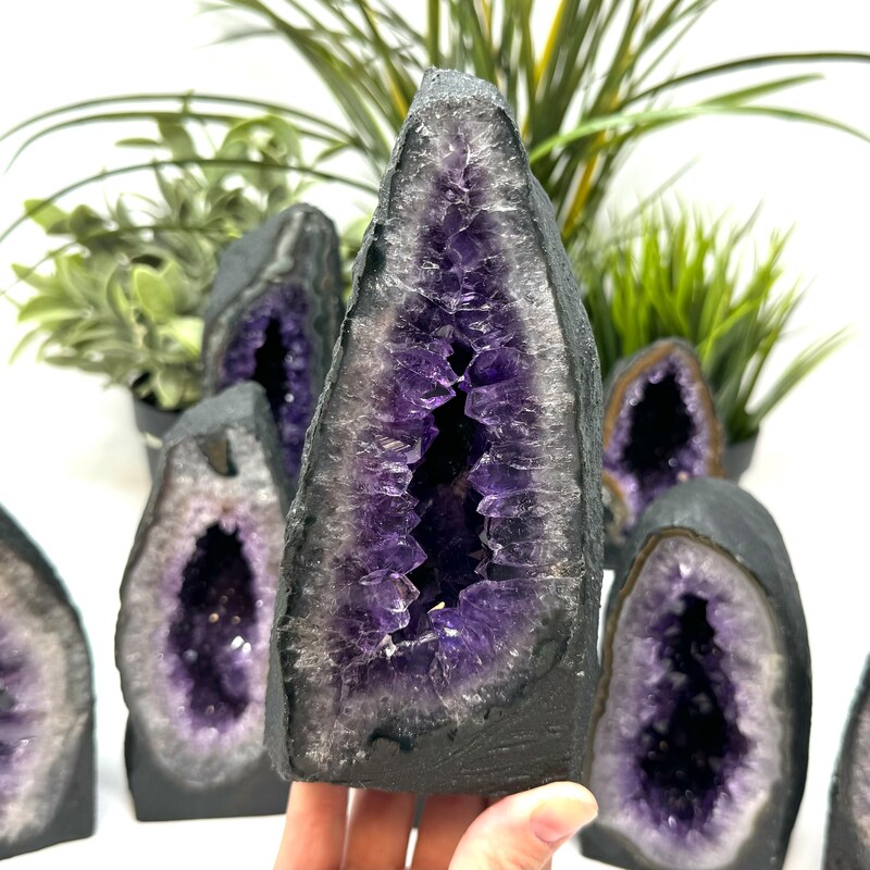 Amethyst Geode - Etsy