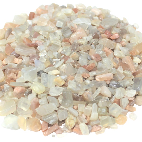 Moonstone Chips - Etsy