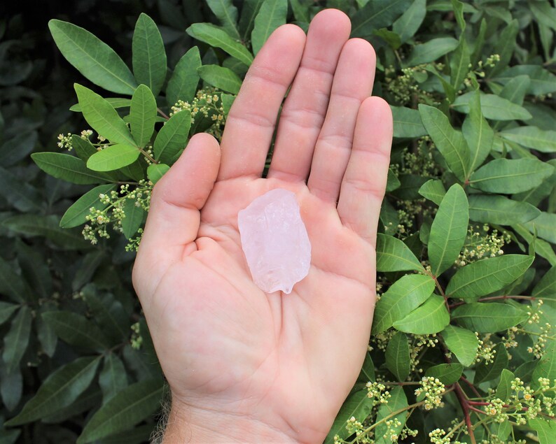 Madagascar Rose Quartz Rough Natural Stones: Choose 4 Oz 8 - Etsy