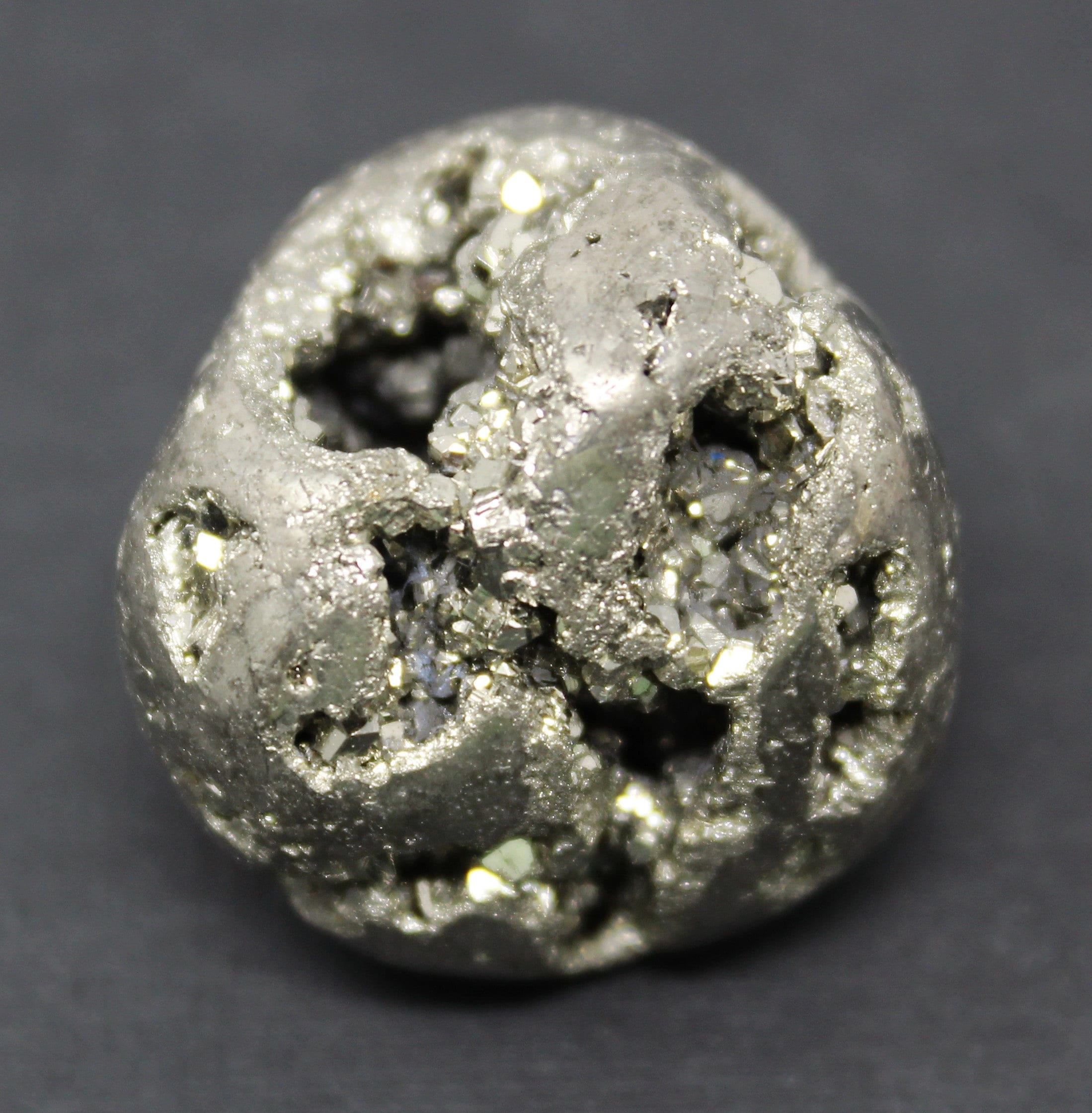 Pyrite Tumbled Stones: Choose How Many Pieces ('A' Grade, Tumbled ...