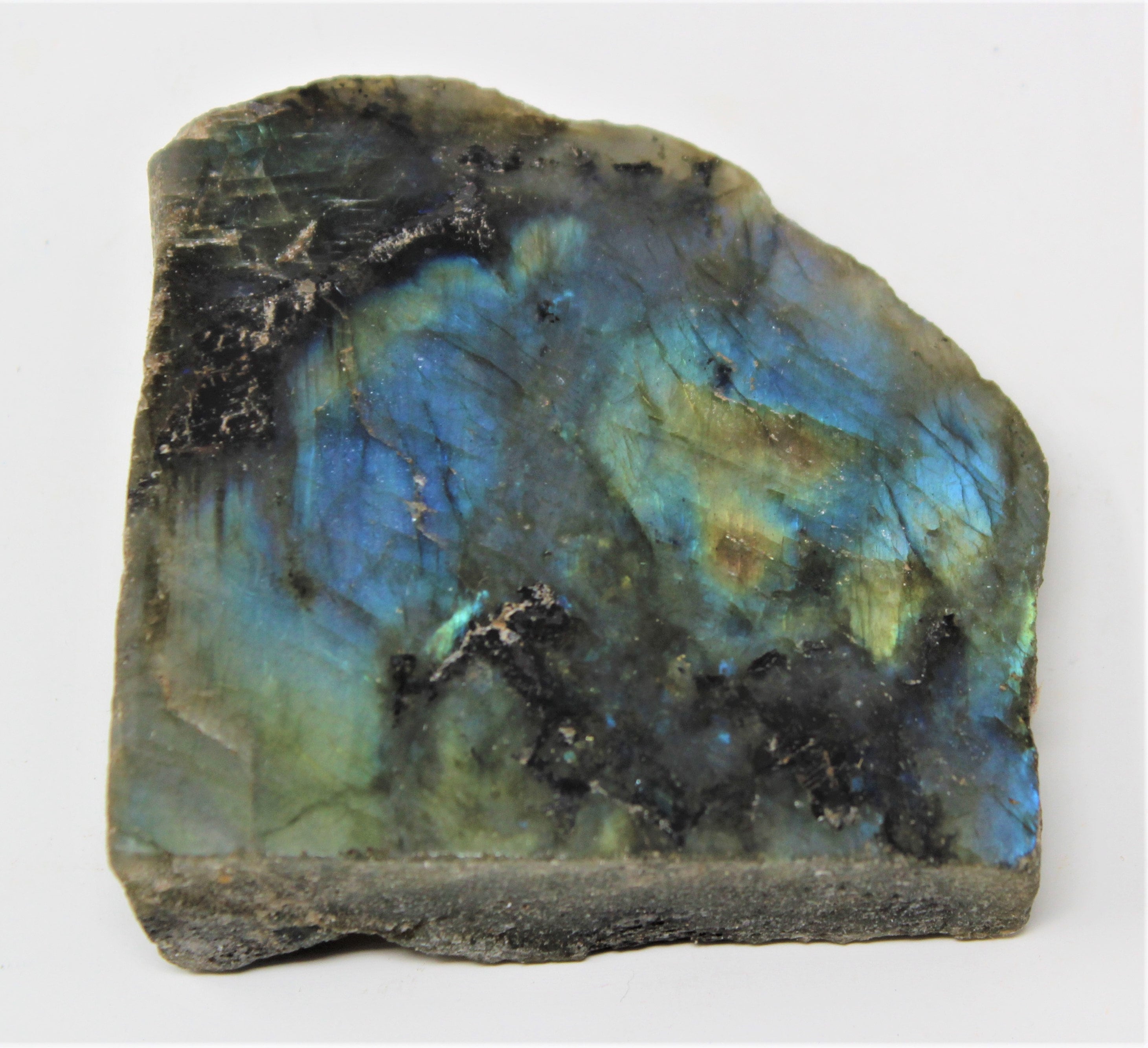 Natural Labradorite Slab, Wholesale Bulk lb Lots: (Display Specimen ...