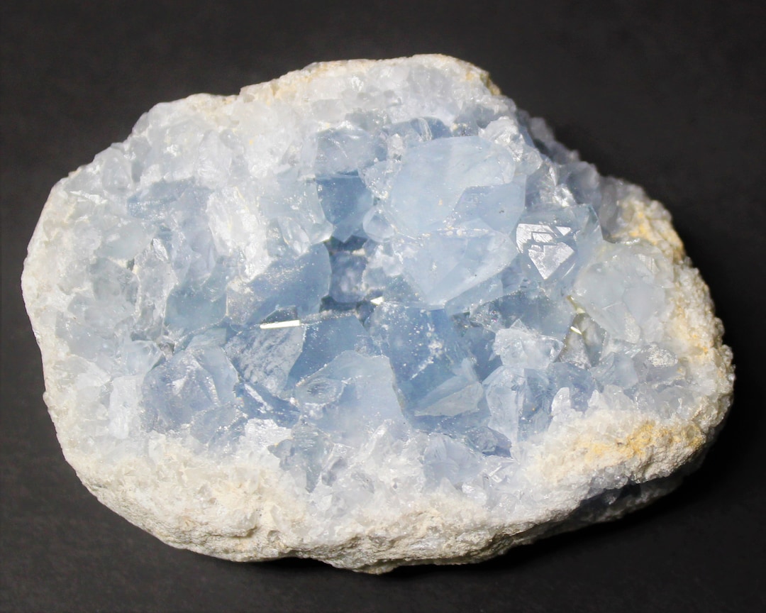 Natural Celestite Cluster, 4 - 7 Oz Beautiful High Quality Celestite ...