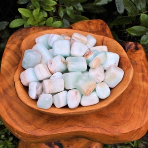 Caribbean Calcite Tumbled Stones: Choose How Many Pieces ('A' Grade) - Etsy