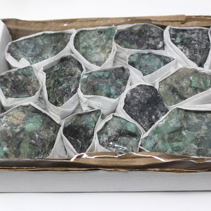 Raw Emerald - Etsy