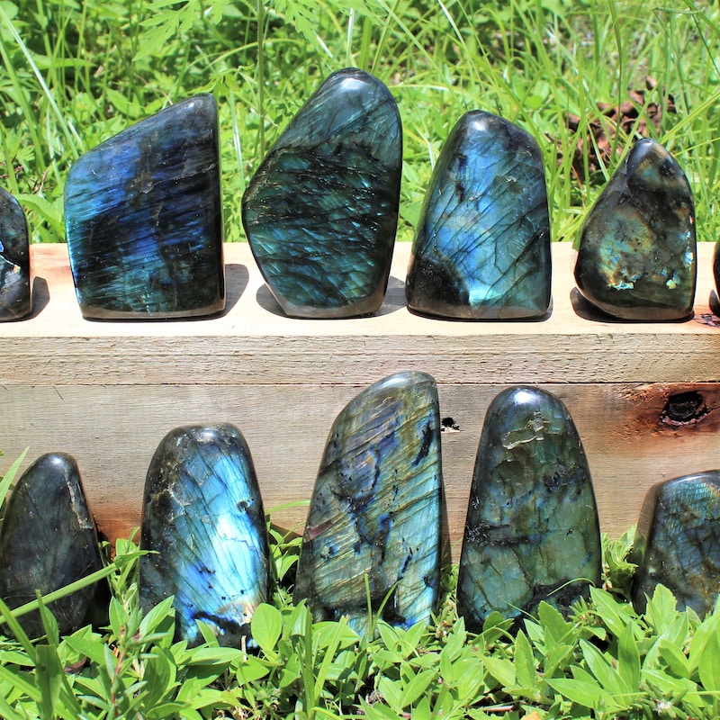 Raw Labradorite Freeforms - Etsy