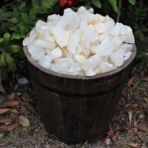 Clear Quartz Rough Natural Stones: Choose How Many Stones ('A' Grade ...