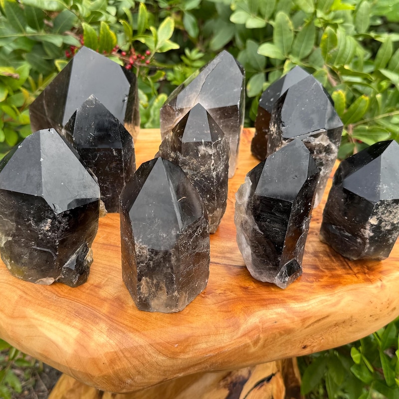 Large Tower Smoky Quartz - Etsy
