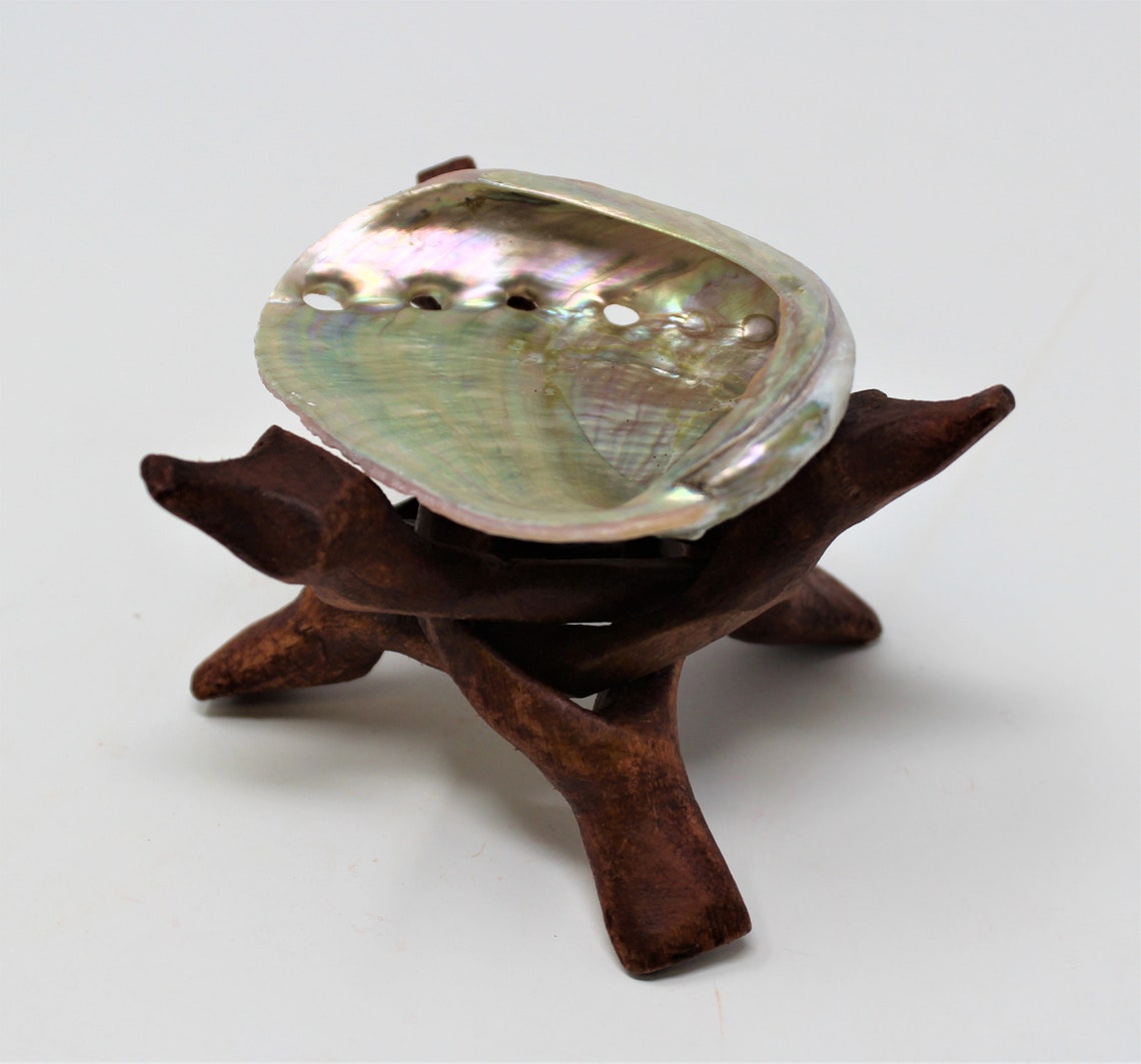 Smudge Kit: Small Abalone Shell Desert Sage Smudge Stick PLUS - Etsy