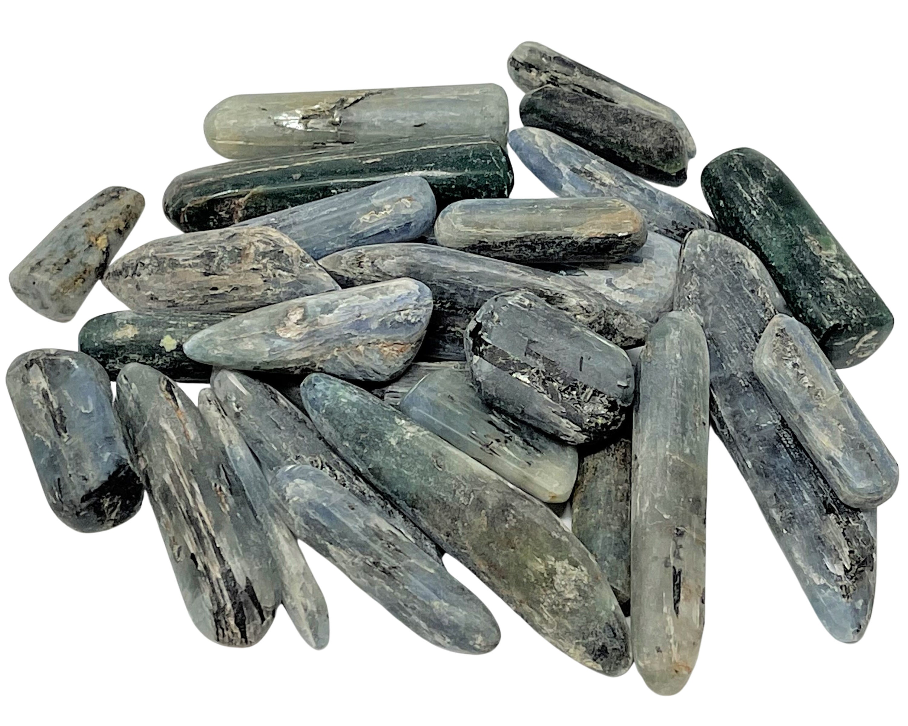 Tumbled Kyanite: Choose Ounces or lbs Wholesale Bulk Lots (Tumbled ...