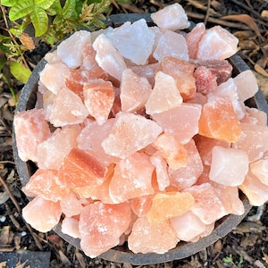Natural Himalayan Salt Chunks, Large Size (1 - 3"): Choose Ounces or ...