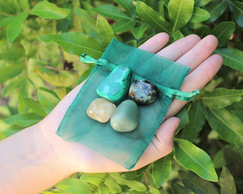 Prosperity Crystal Kit 4 Pcs in Organza Pouch Most Popular - Etsy