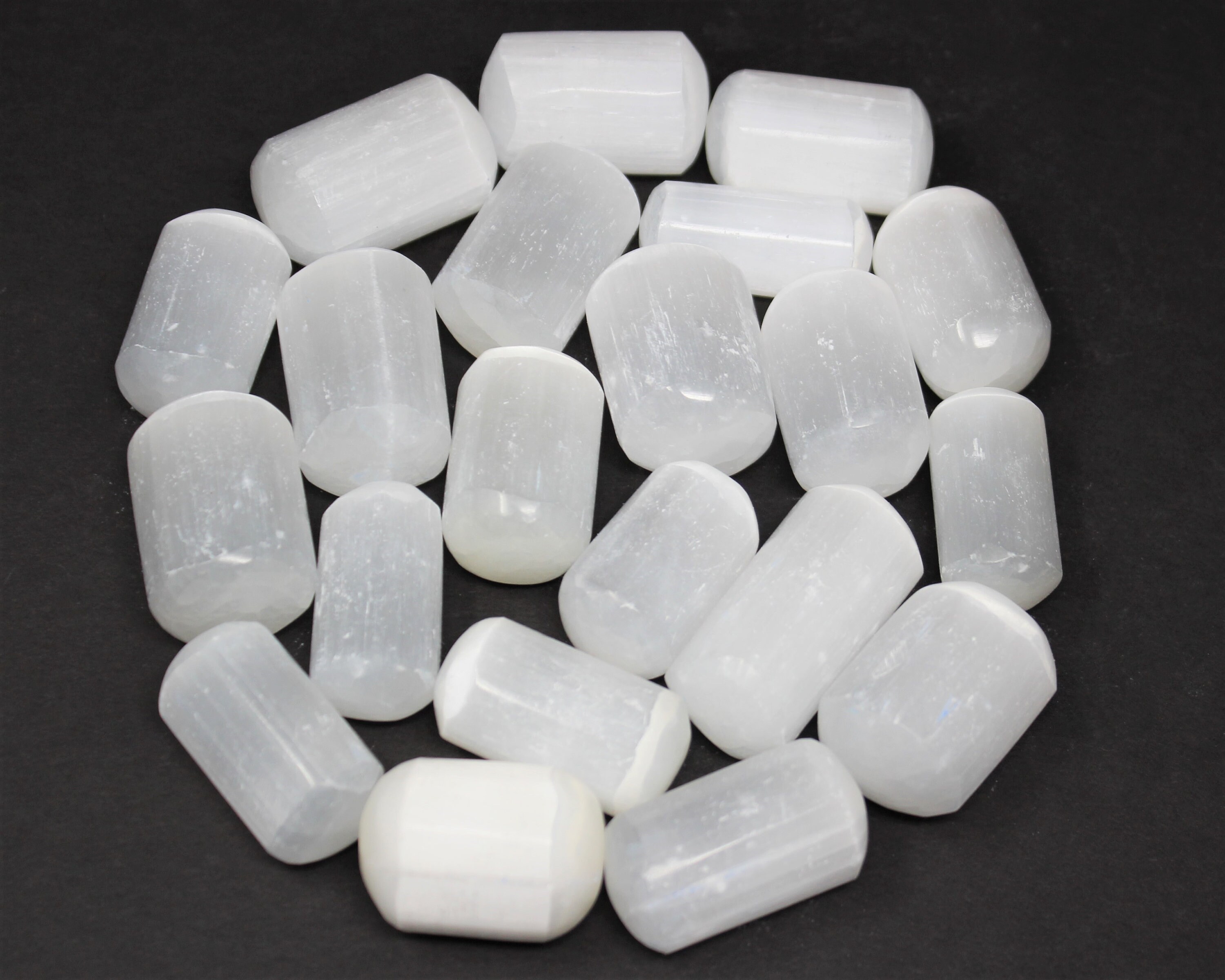Selenite Tumbled Stones Medium or Large: Choose Ounces or lb Bulk ...
