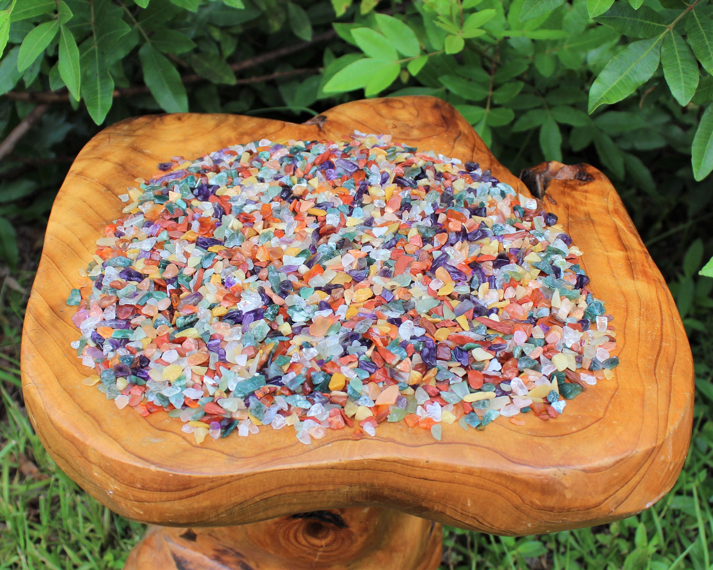 Assorted Gemstone Semi Tumbled Chips 3 10 Mm Choose Ounces Or Lb