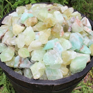 Mixed Calcite Rough Natural Premium Grade Stones: Choose Ounces or Lb ...