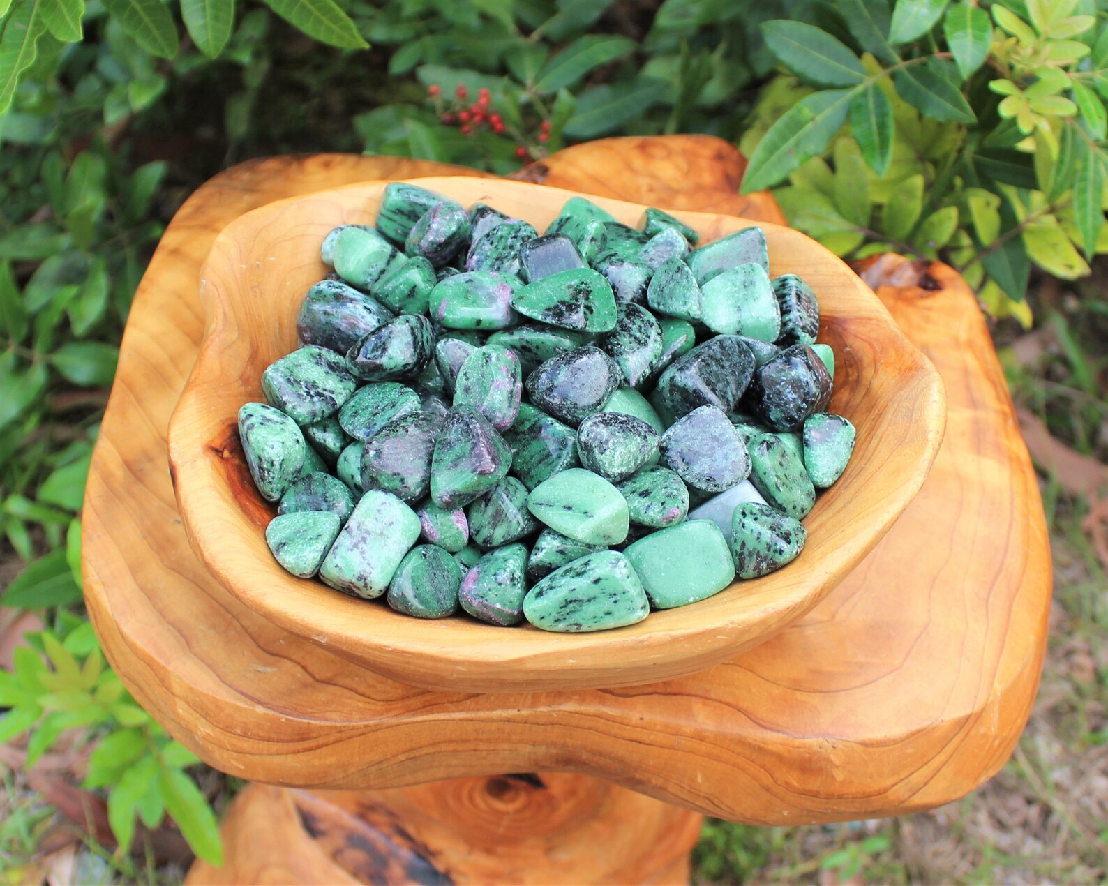 Ruby Zoisite Tumbled Stones: Choose How Many Pieces ('A' Grade) - Etsy