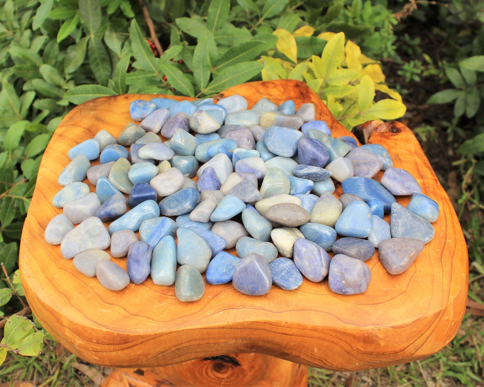 Blue Quartz Tumbled Stones: Choose How Many Pieces ('A' Grade) - Etsy