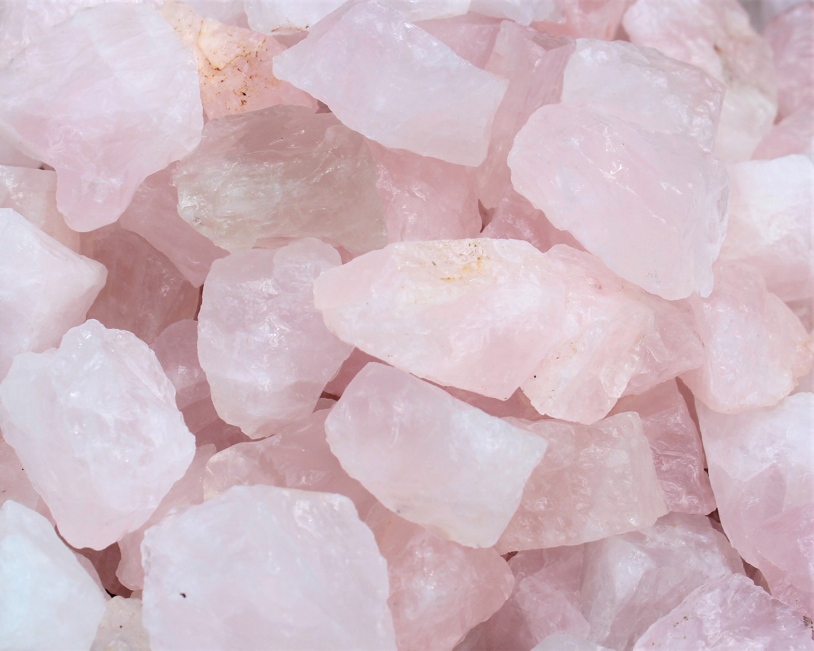 Madagascar Rose Quartz Rough Natural Stones: Choose Ounces or - Etsy