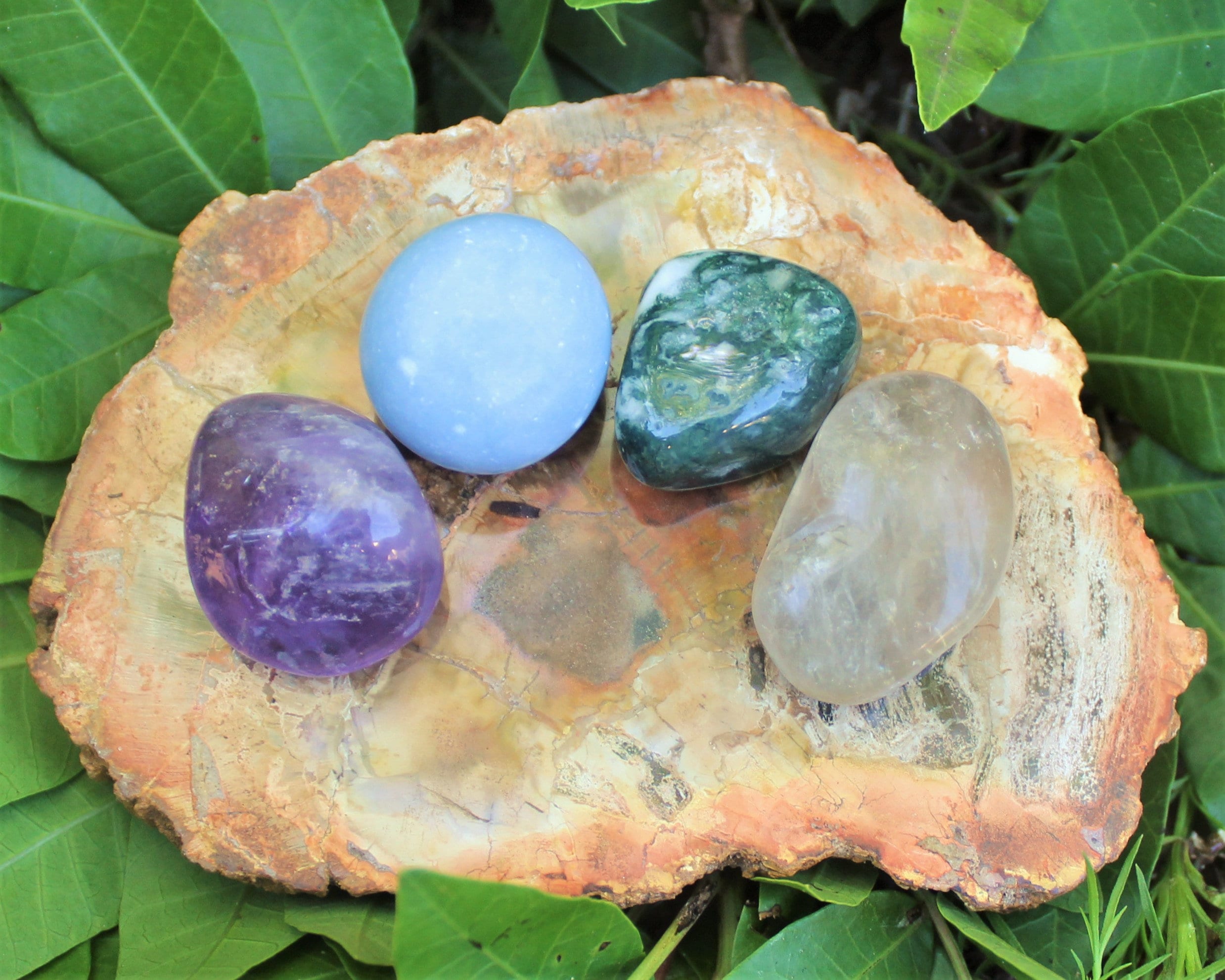 Positive Energy Crystal Kit, 4 pcs In Organza Pouch - Most Popular ...