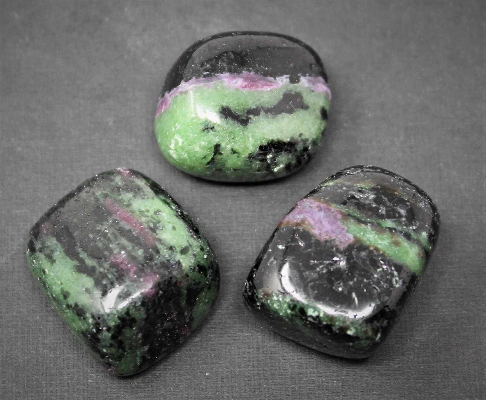 Ruby Zoisite Tumbled Stones: Choose How Many Pieces | Etsy