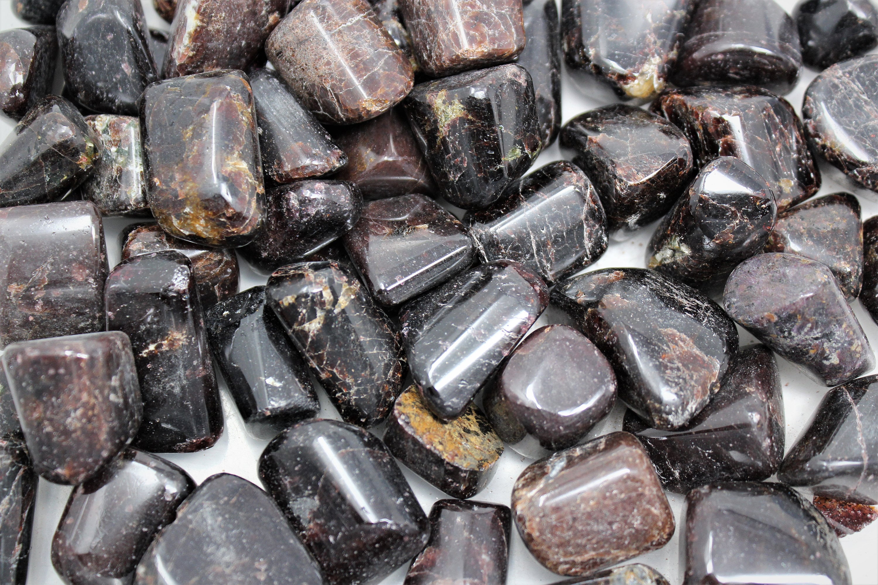Garnet Tumbled Stones, Large Size, Chunky 1: Choose How Many Pieces ('A ...