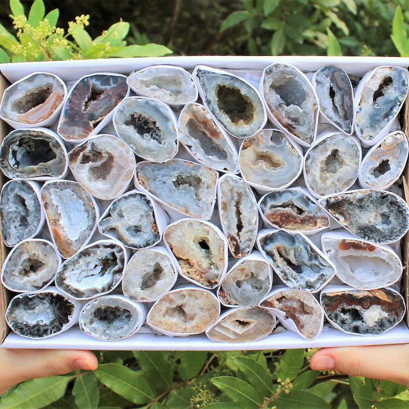 Small Geode Half - Etsy