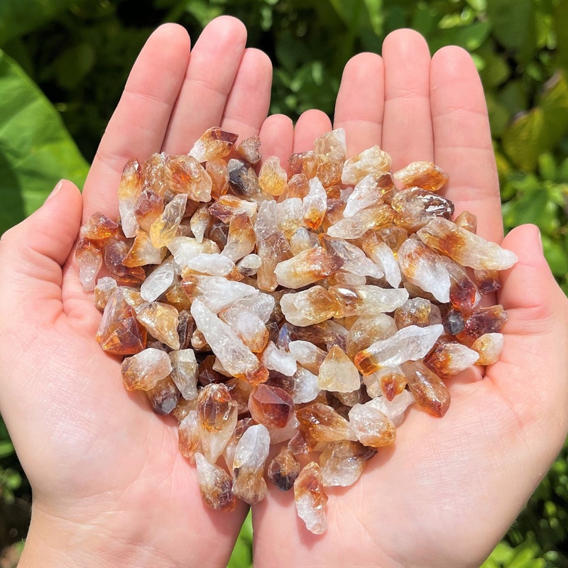 Raw Citrine Crystal - Etsy